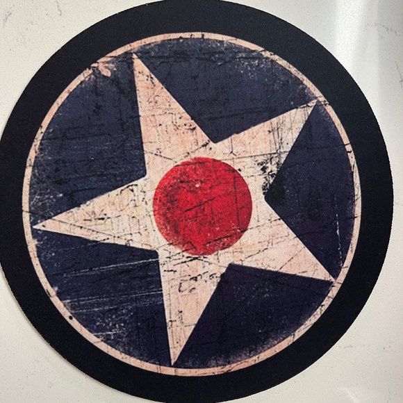 Bailbondgirl | Office | New Air Force Mouse Padair Force Round Computer ...